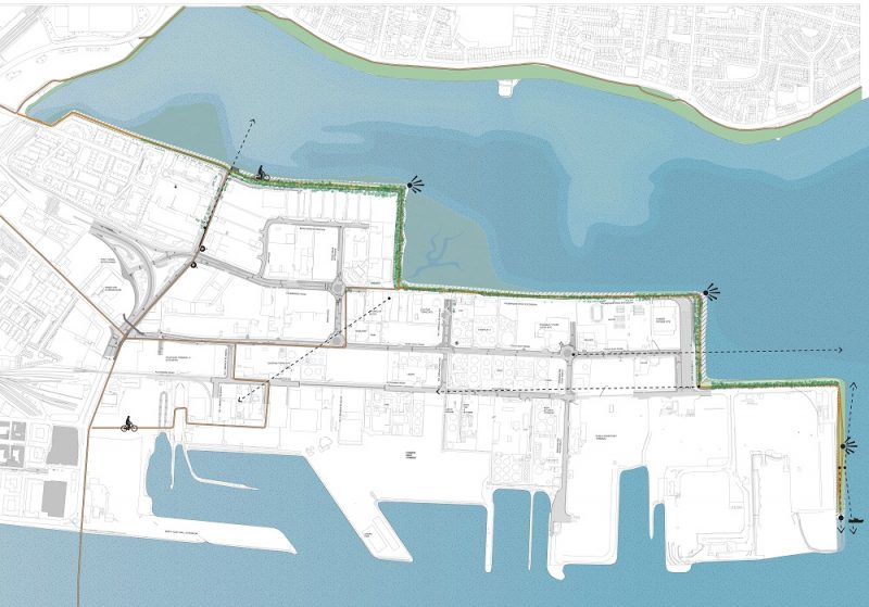 Landscape Masterplan for Dublin Port North - REDscape